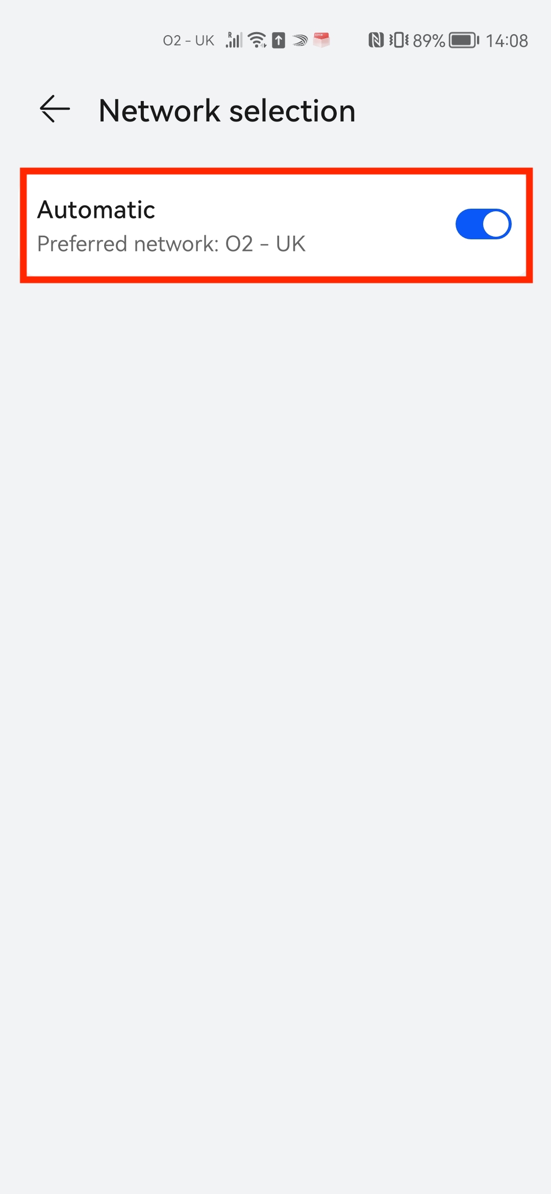 Manual Network Selection on a Huawei Device – tripsim by SYD | Help